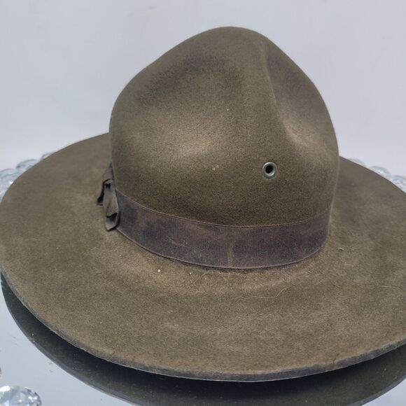 USMC | Accessories | Usmc Marine Corps Cover Drill Instructor Hat Sz 6 ...